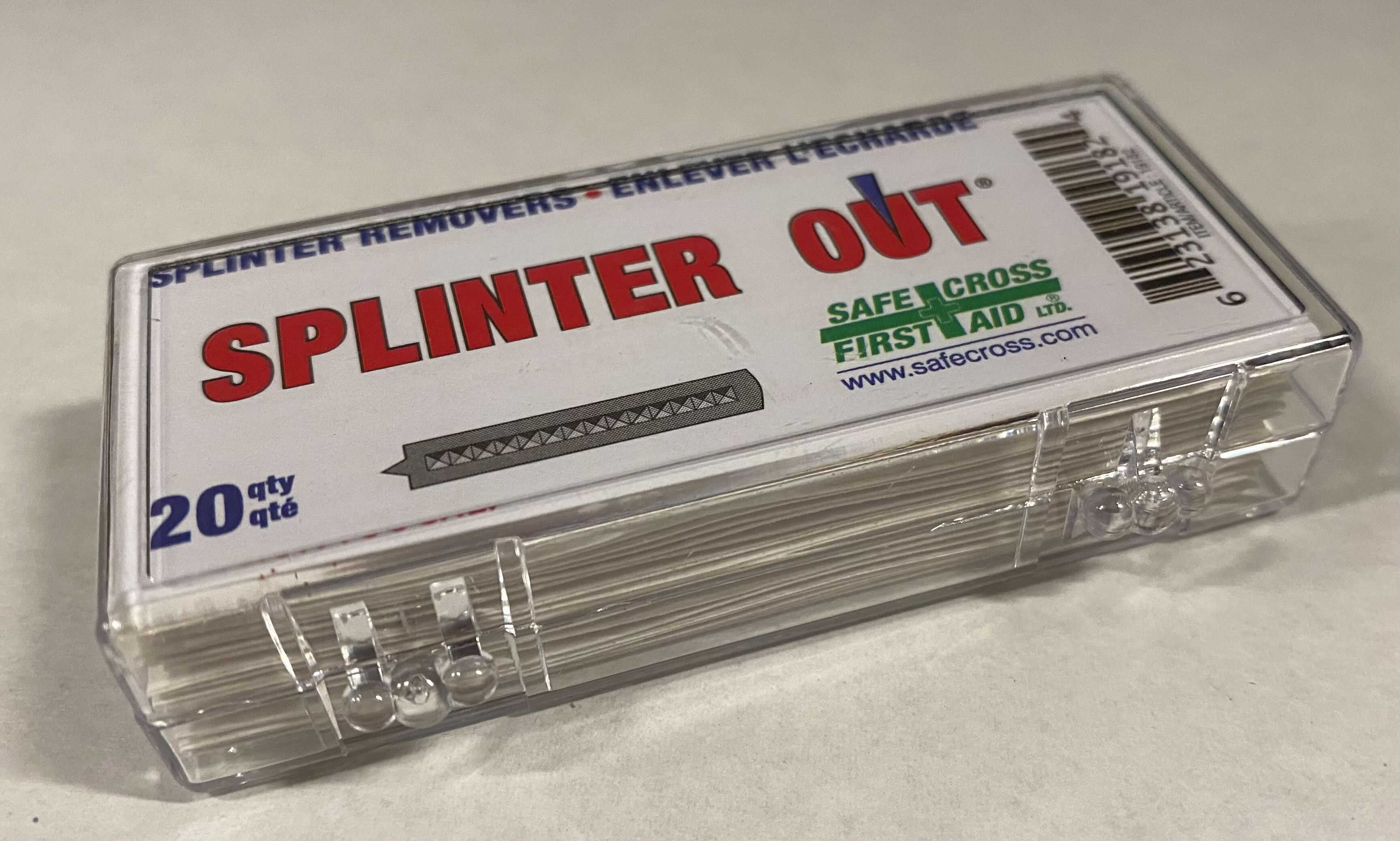 Splinter Out - Box of 20 | Alert First Aid Inc. | First Aid Supplies